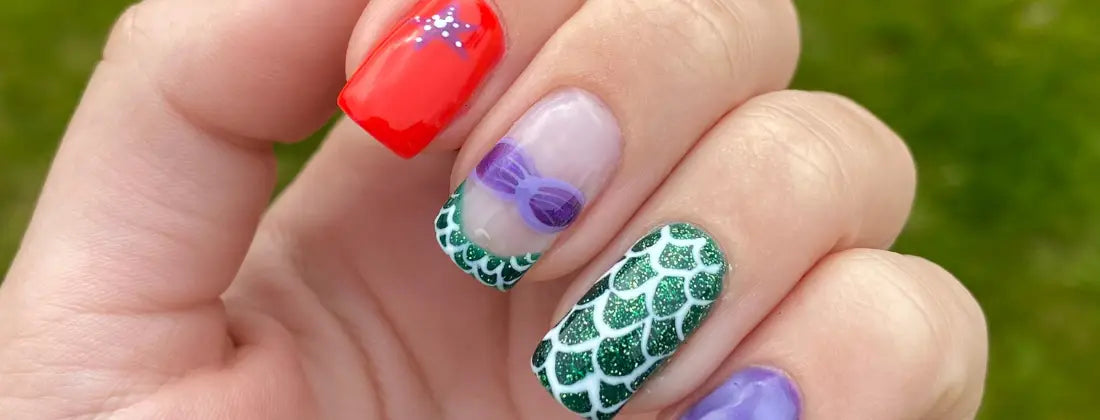 How to create mer-mazing mermaid nails! – Bluesky Cosmetics