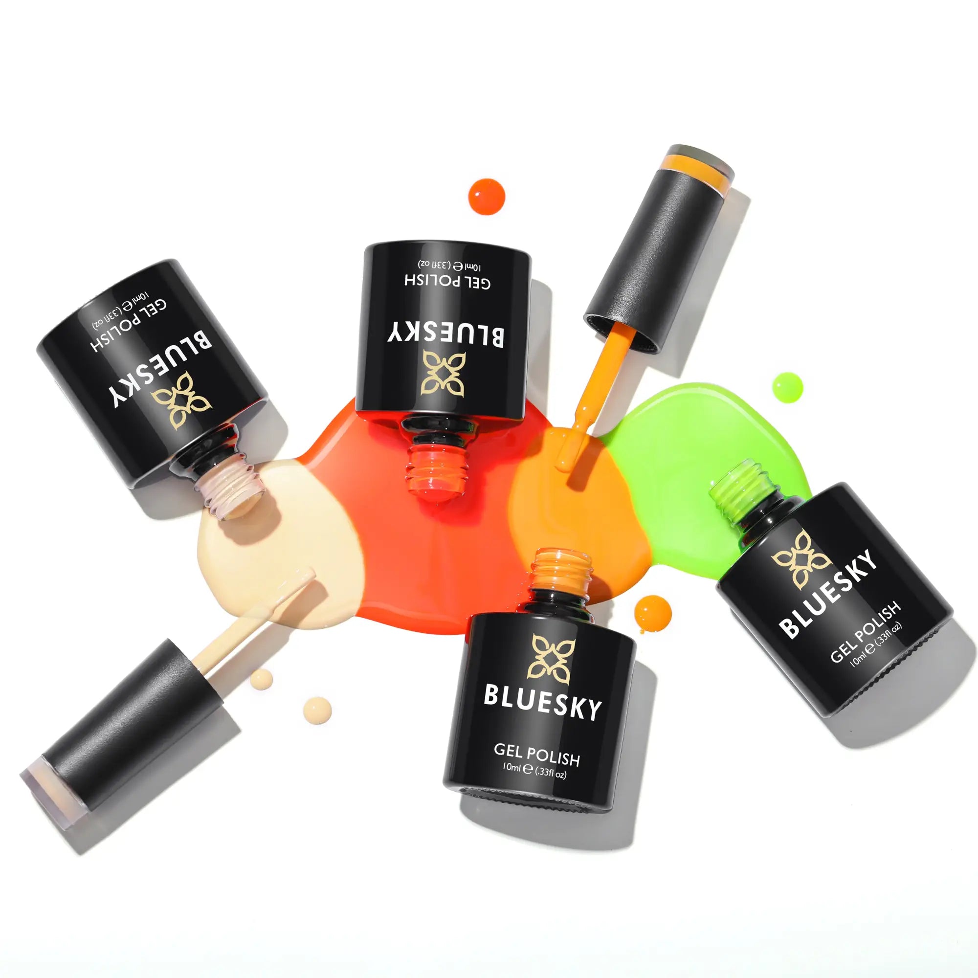 OUR TOP 10 NEON GEL POLISH COLOURS FOR SUMMER! – Bluesky Cosmetics