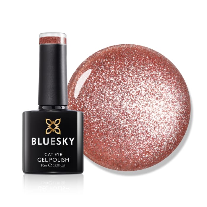 Bluesky Sparkle Diamond Cat Eye Gel Polish - LSD04 - Topaz Twilight ...