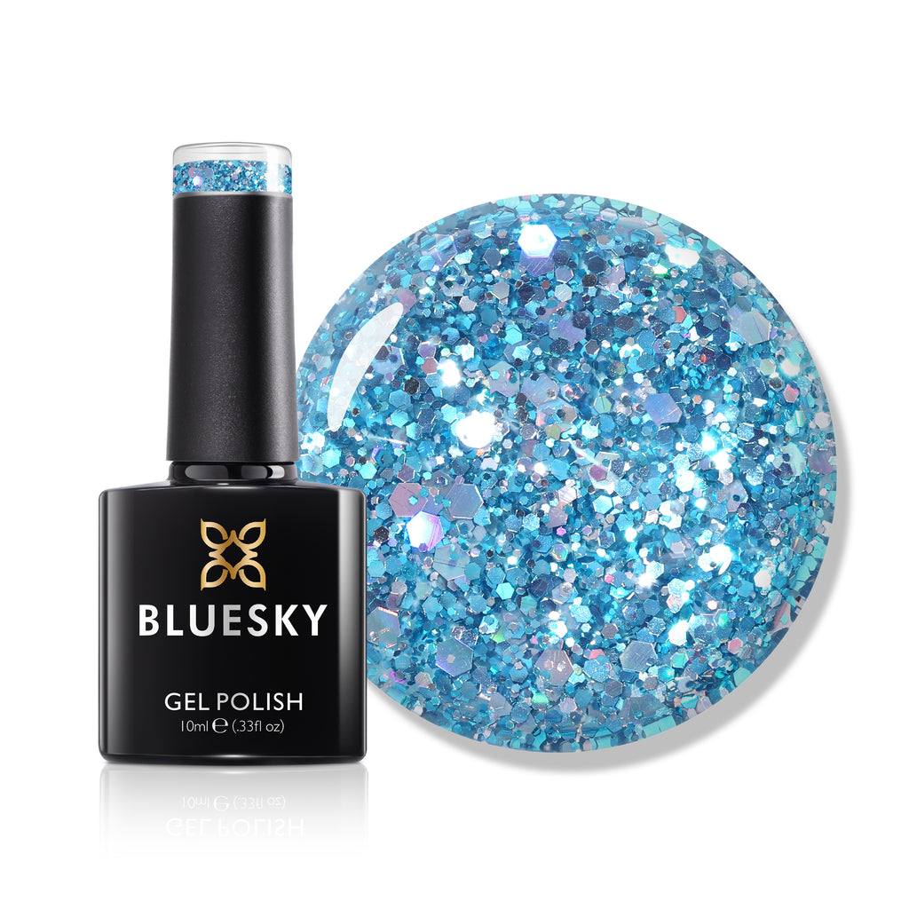 Ice Queen Energy - Sparkle 03 - 10ml Gel Polish – Bluesky Cosmetics