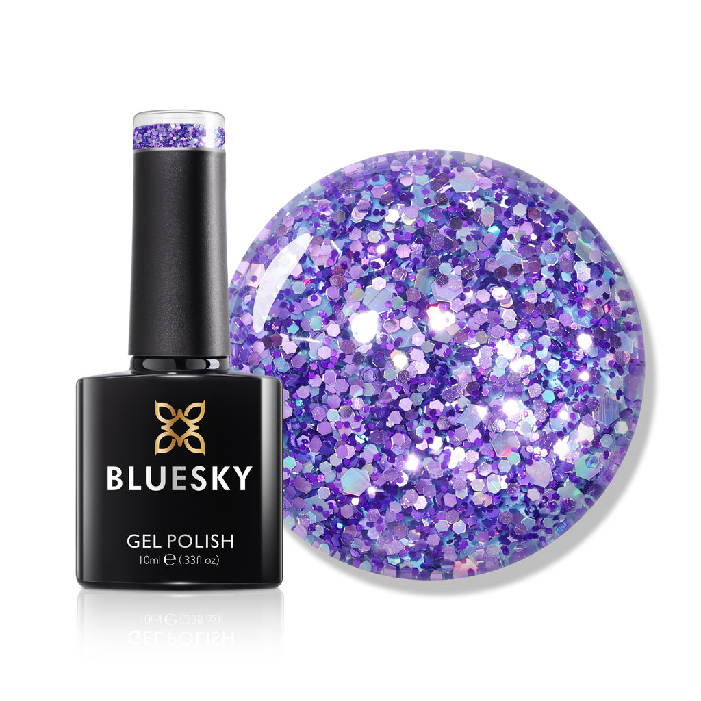 The Purple One - Sparkle 10 - 10ml Gel Polish – Bluesky Cosmetics