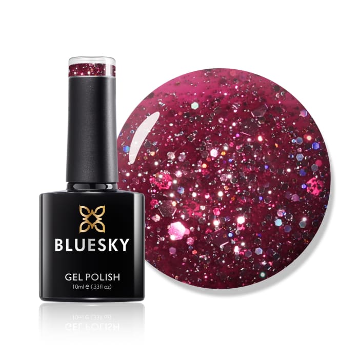Bluesky Gel Polish - CHERRY RED - BLZ01 – Bluesky Cosmetics