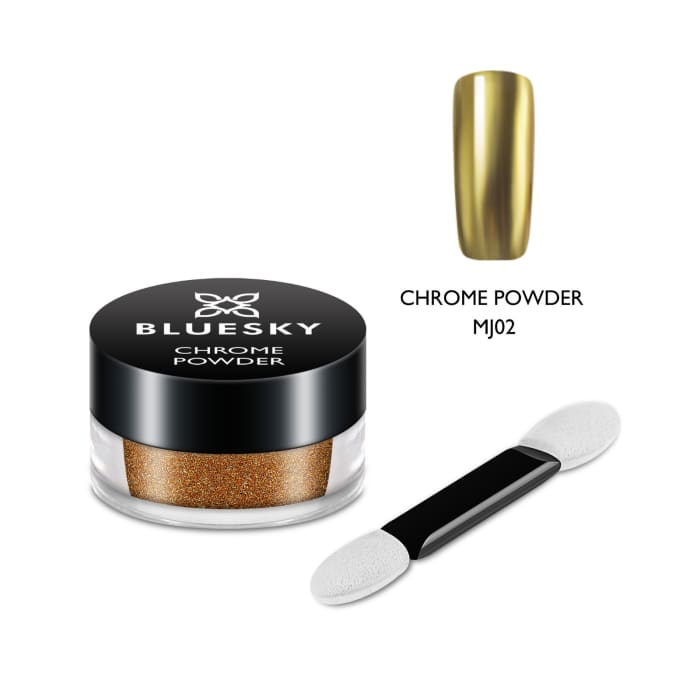 Bluesky Chrome Powder - GOLD – Bluesky Cosmetics